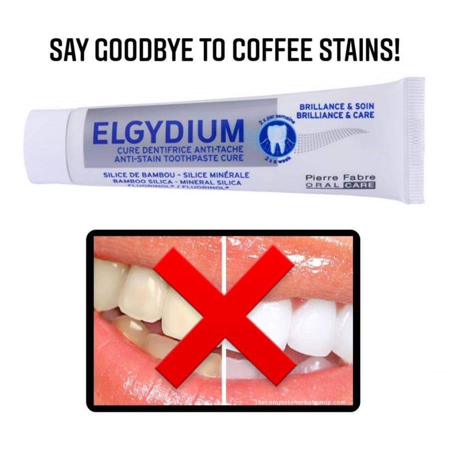 Elgydium Brilliance &Care Anti-stain Toothpaste 30ml Exp Feb 2024 ...
