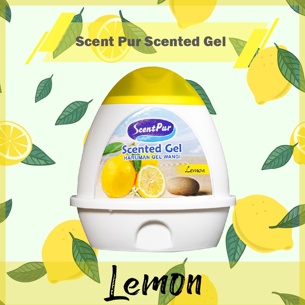 ScentPur Scented Gel Refreshing Air Freshener Room (210g) | Shopee Malaysia