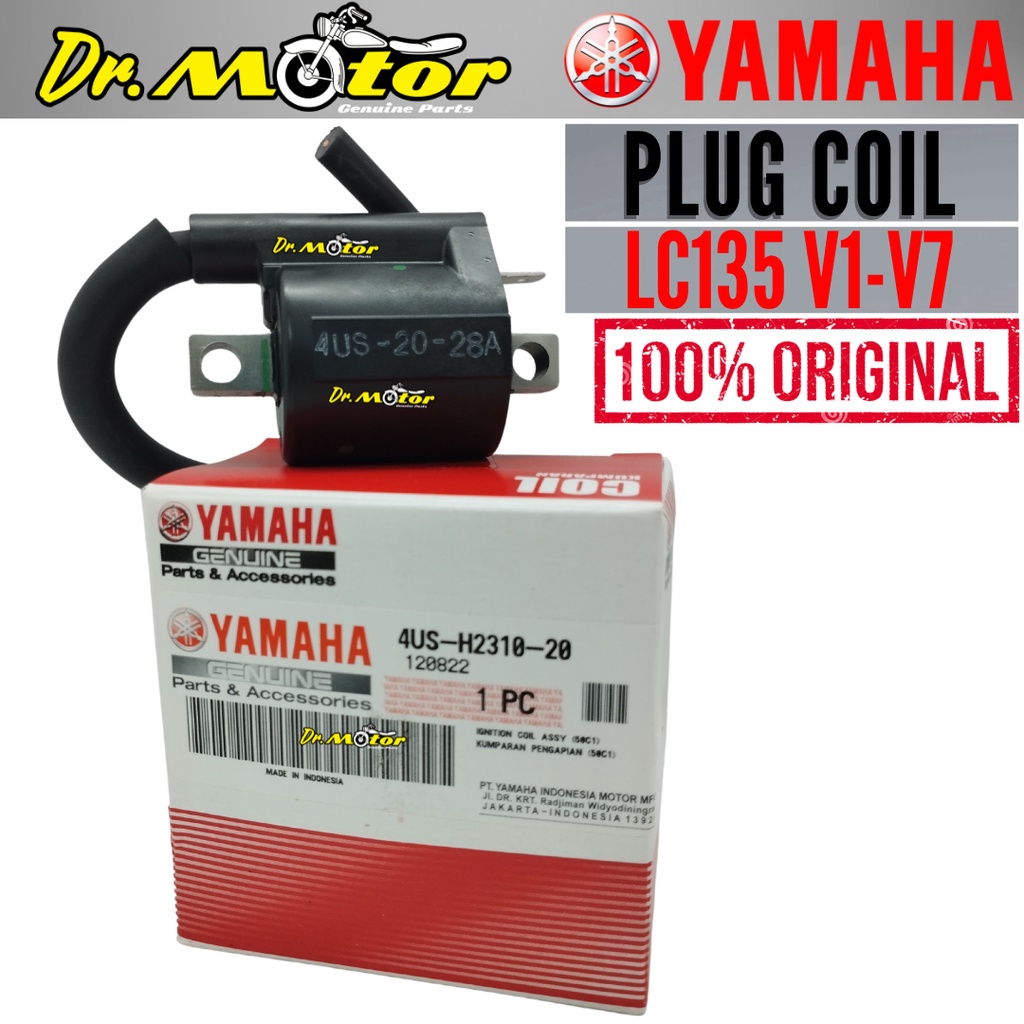 LC135 V1-V7 LC 135 LC4S LC5S 4S 5S JUPITER MX SPARK PLUG COIL BODY ...