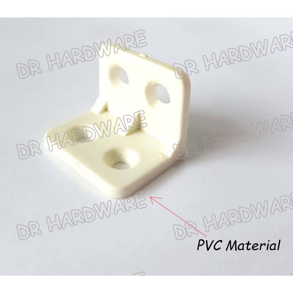 PVC Shelf Support L Bracket | Shopee Malaysia