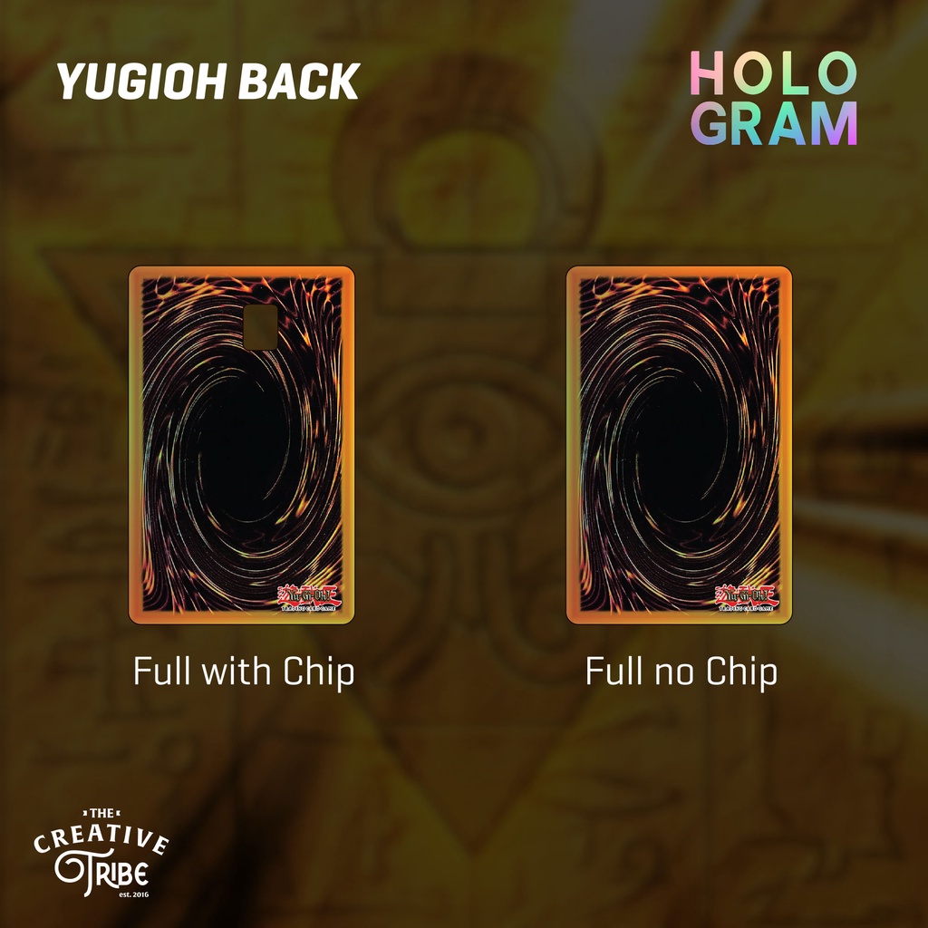 Yugioh HOLOGRAM Skin Card Sticker - Vinyl ATM Debit Credit Emoney Flazz ...