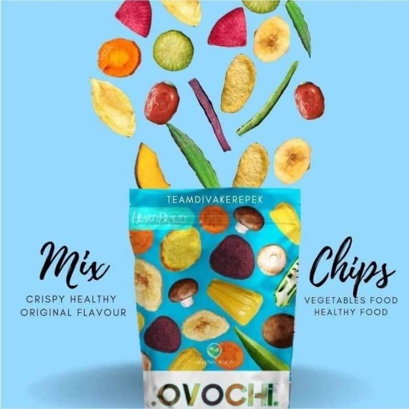 OVOCHI Snack Kerepek Viral Sayur dan Buah | Shopee Malaysia