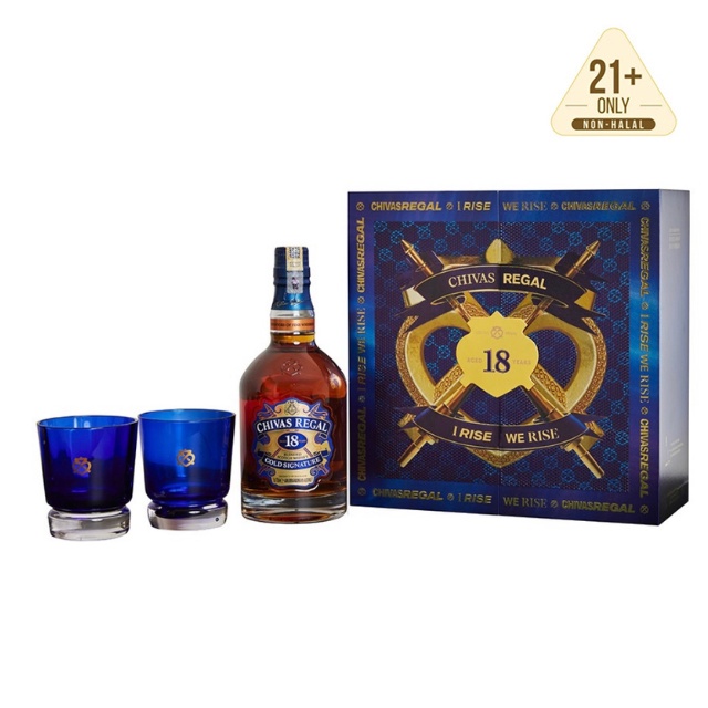 Chivas Regal 18 Years Old Blended Whisky Gift Set (750ML) | Shopee Malaysia