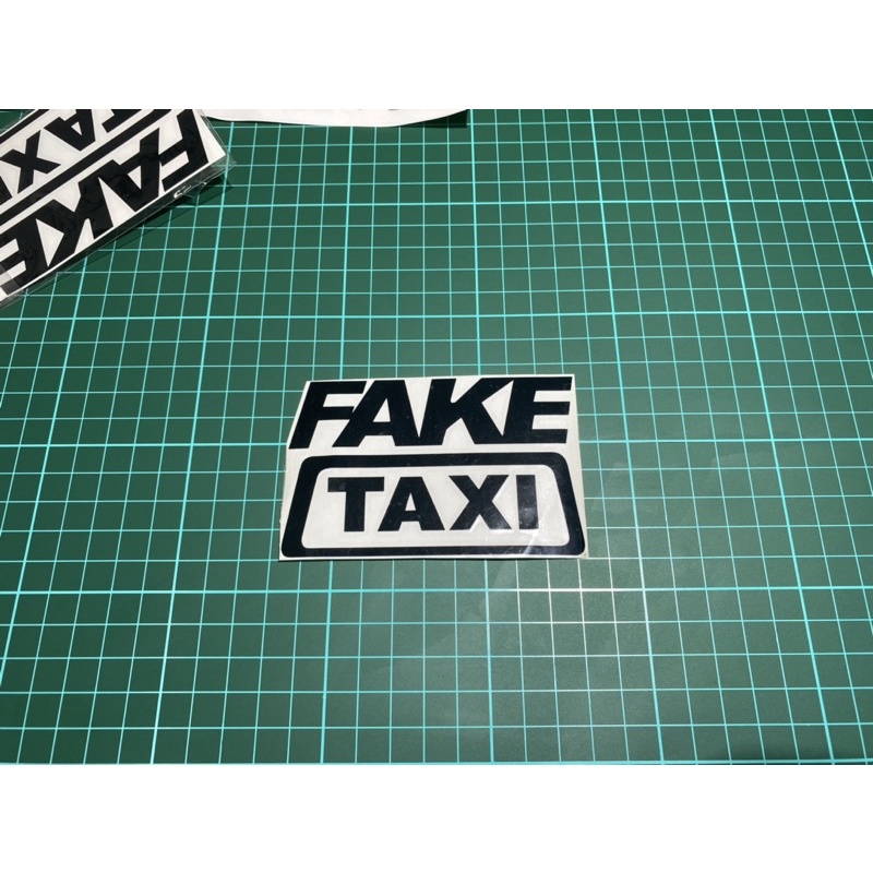 Fake Taxi Logo Deco Sticker | Shopee Malaysia