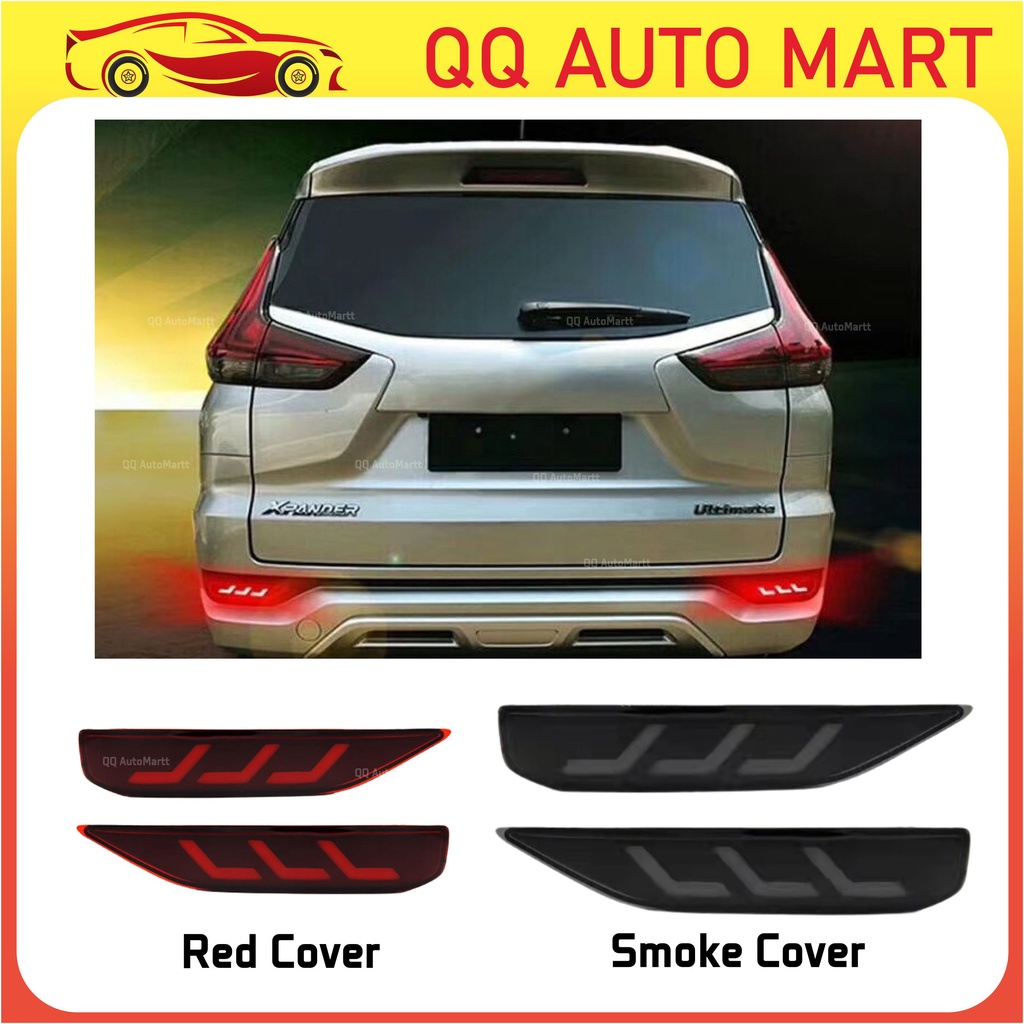 Mitsubishi XPANDER 2017-2022 Tail Rear Bumper Lights Lamp LED Reflector ...