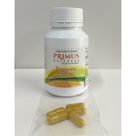 PRIMUS WELLNESS TURMERIC EXTRACT (5 CAPSULES PACKING) | Shopee Malaysia