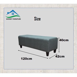 Stool Bench Chair Sofa Ottoman Kerusi Fabric Sofa Living Room Bedroom ...