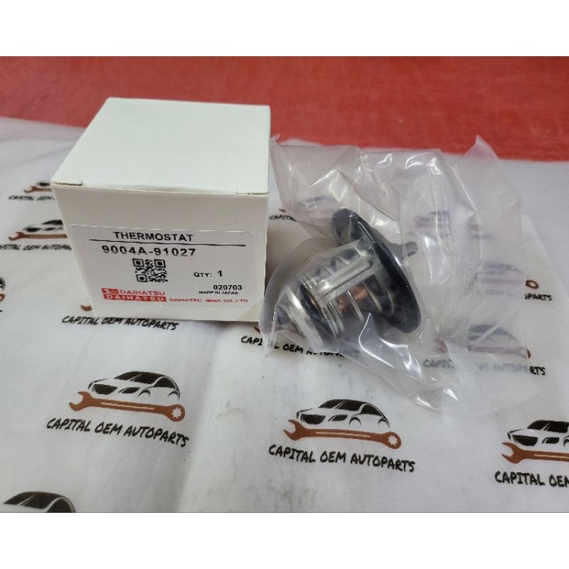 9004A-91027 GENUINE PERODUA THERMOSTAT & HOUSING PERODUA KELISA KENARI ...