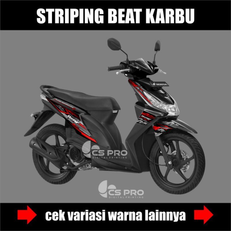 Striping Beat 110 Old/Sticker Beat 110 Old/Sticker Motor Beat 110 Old ...