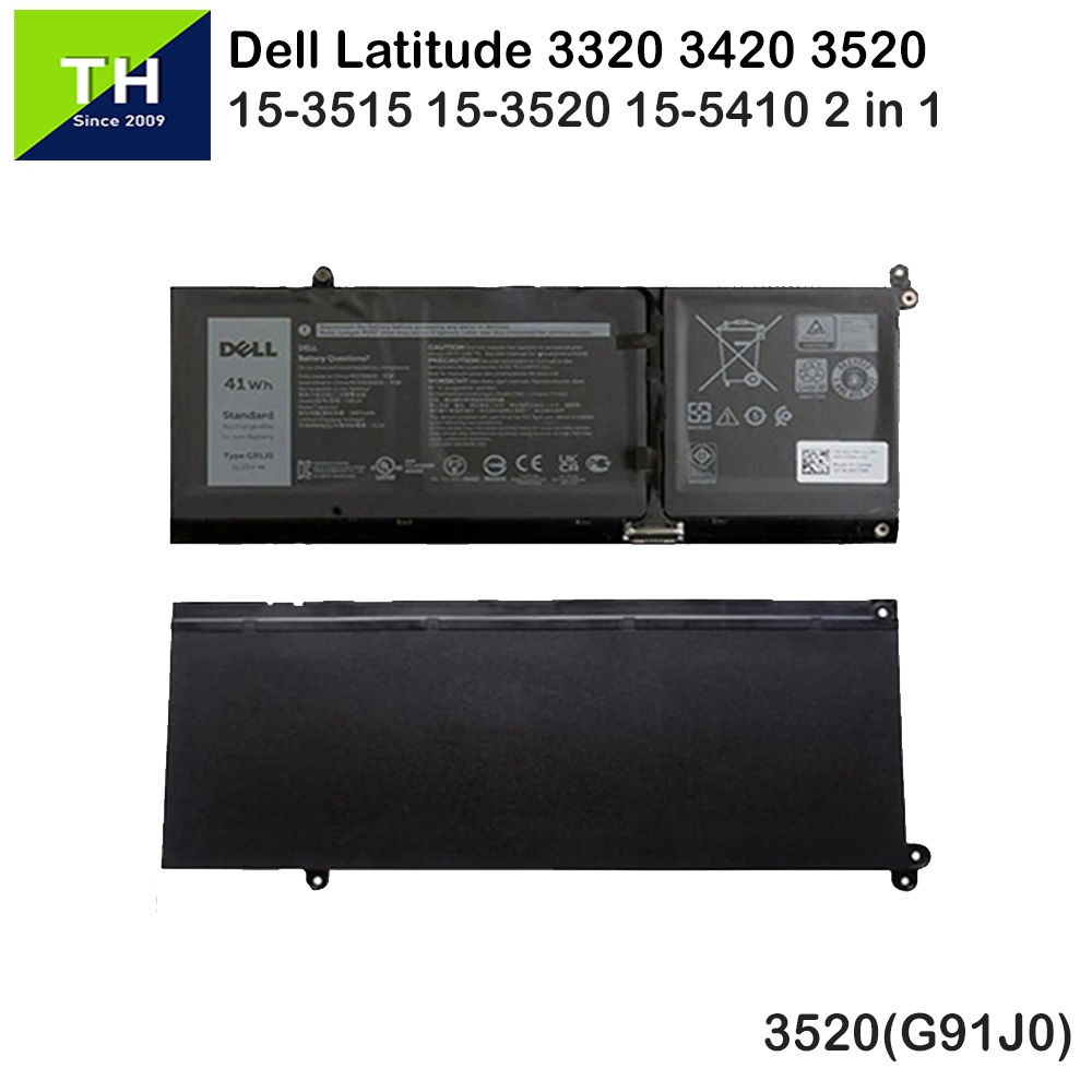 Dell Inspiron 15 3515 15 3511 15 3520 15 5410 2 in 1 41Wh G91J0 MGCM5 ...