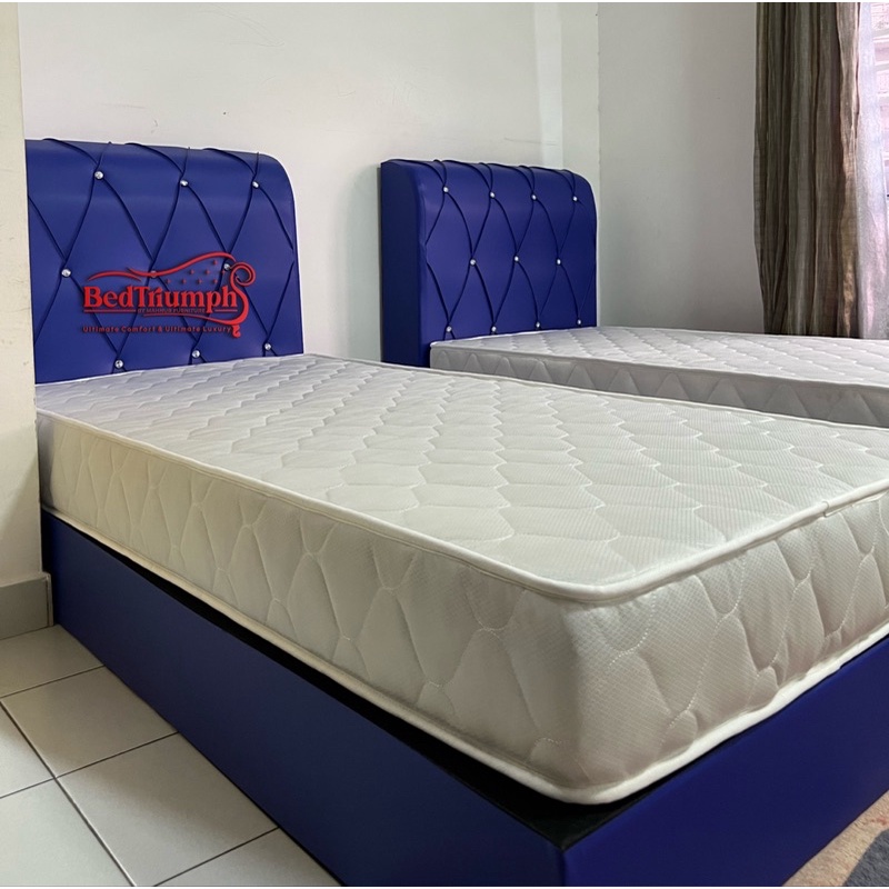 SET WITH MATTRESS REBOND BEST QUALITY 8"INCH (kuala Lumpur & Selangor ...