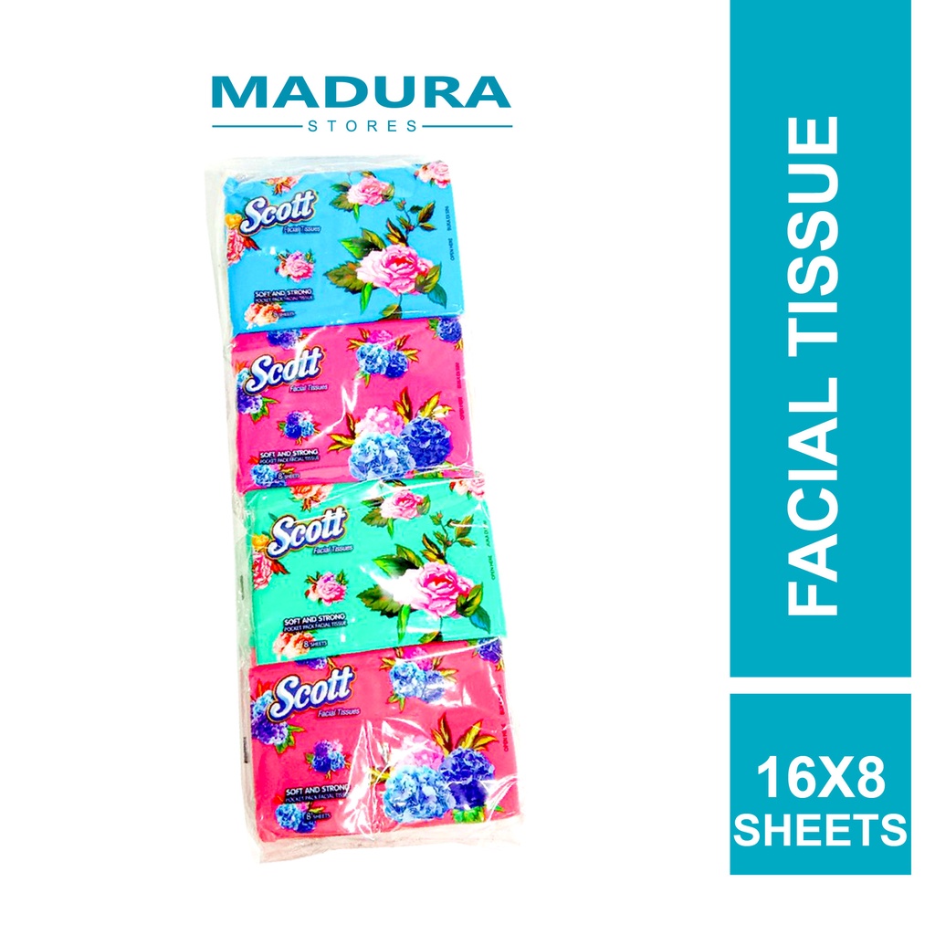 Scott Facial Tissue 16 x 8 (Tissue Muka) | Shopee Malaysia