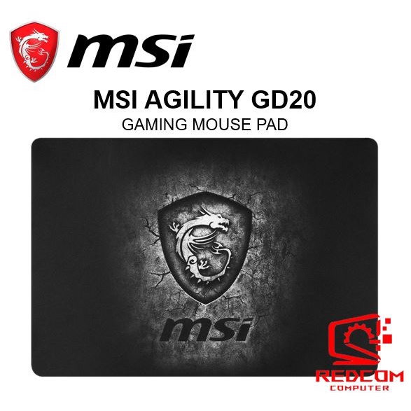 MSI AGILITY GD20 GAMING MOUSE PAD | Shopee Malaysia