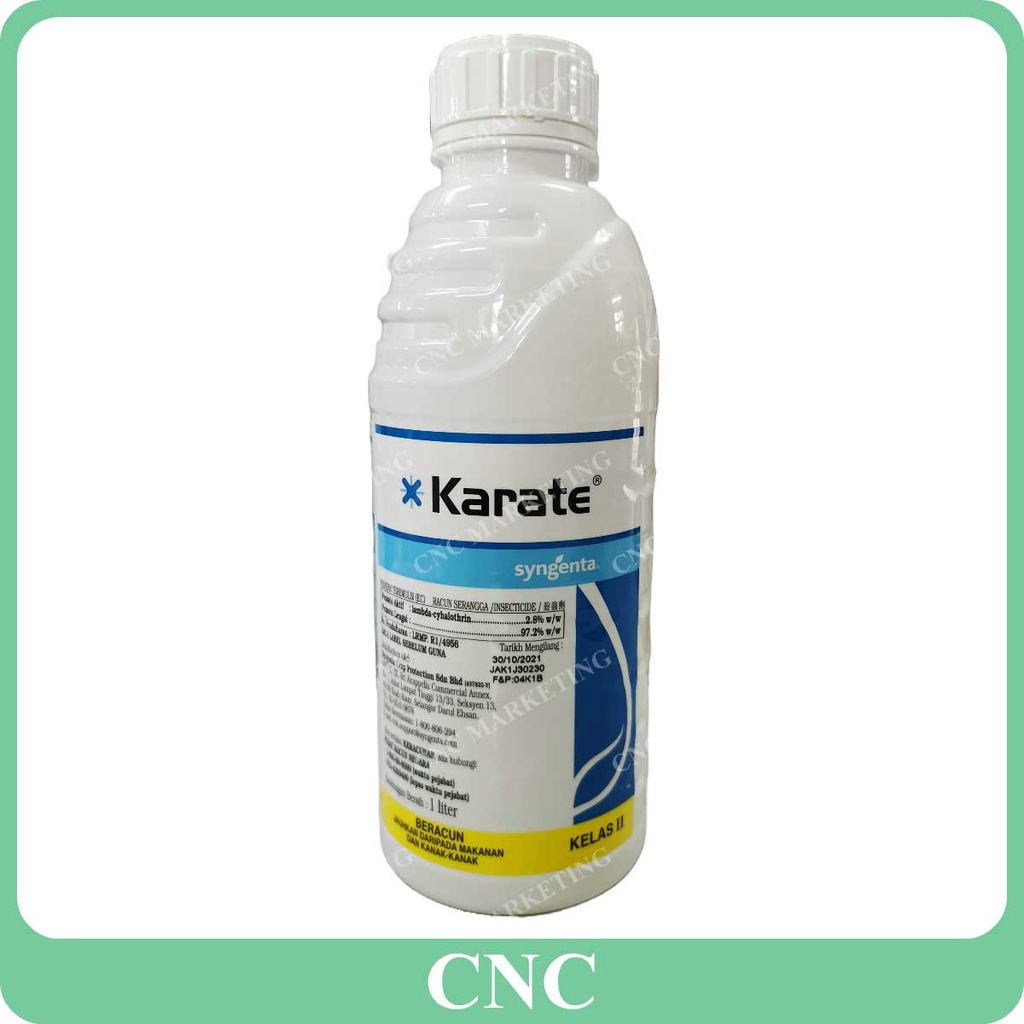 1L Karate® Syngenta Lambda-cyhalothrin 2.8% Racun Ulat Serangga Durian Karate | Shopee Malaysia