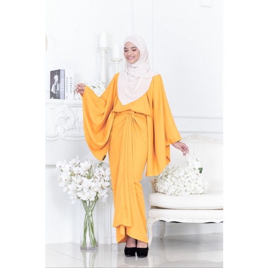 Kurung Kaftan Pario Style | Kaftan Bridesmaid | Kaftan Pario | Shopee ...