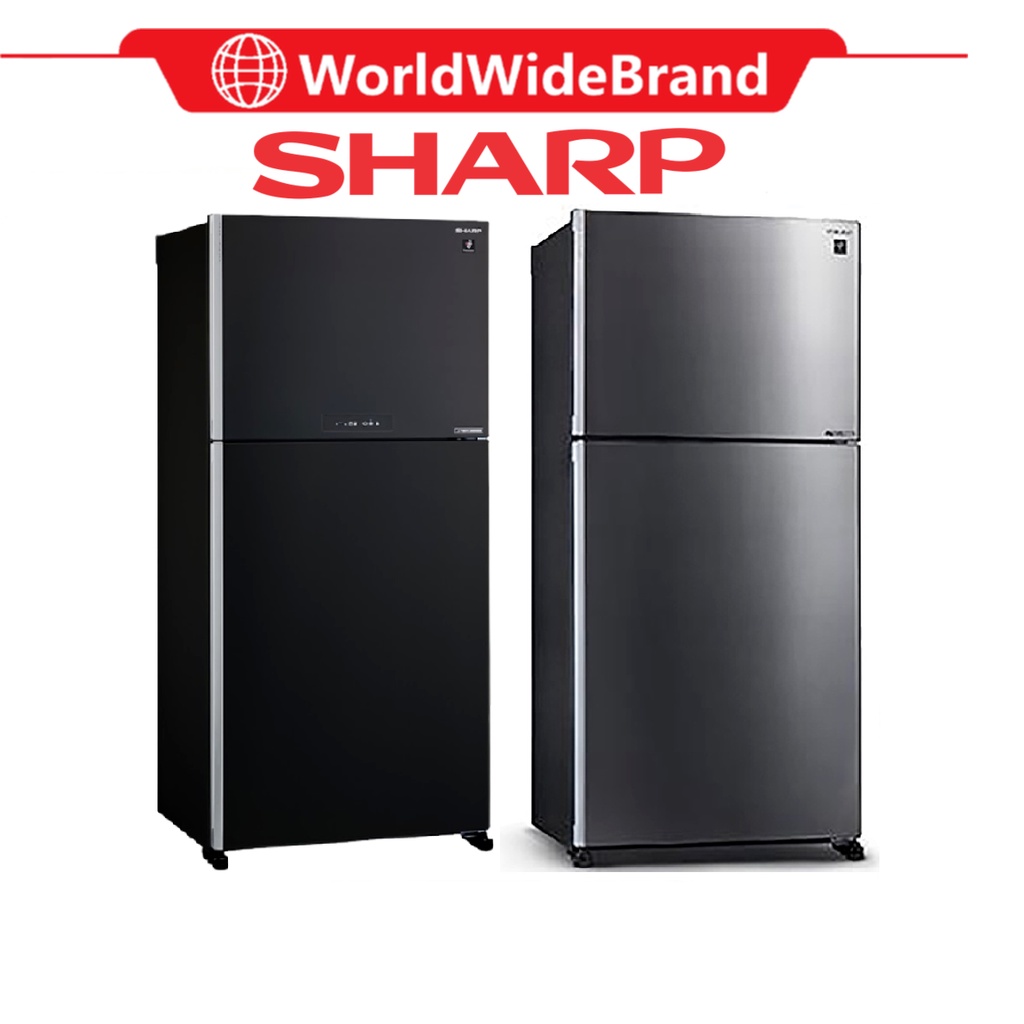 [SAVE 4.0]Sharp (720 L) 2 Door Inverter Plasmacluster Refrigerator ...