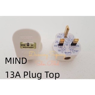 Mind Plug Top 13A c/w Neon Fused / Mind 15A Plug Top - Sirim Approved ...