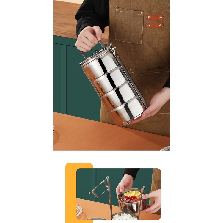 R&C 304 Stainless Steel Multilayer Food Grid 2/3/4/5 Layer Food ...