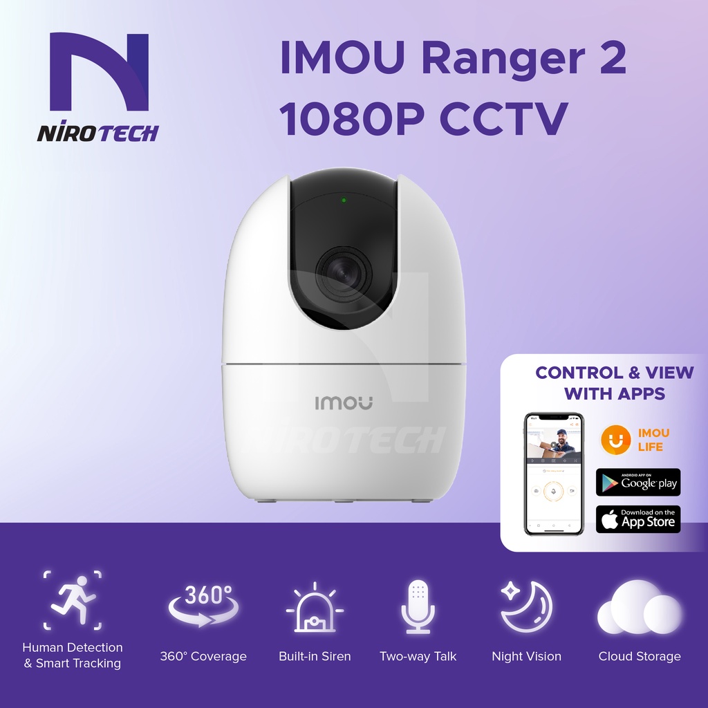 IMOU Ranger 2 CCTV Camera | Shopee Malaysia