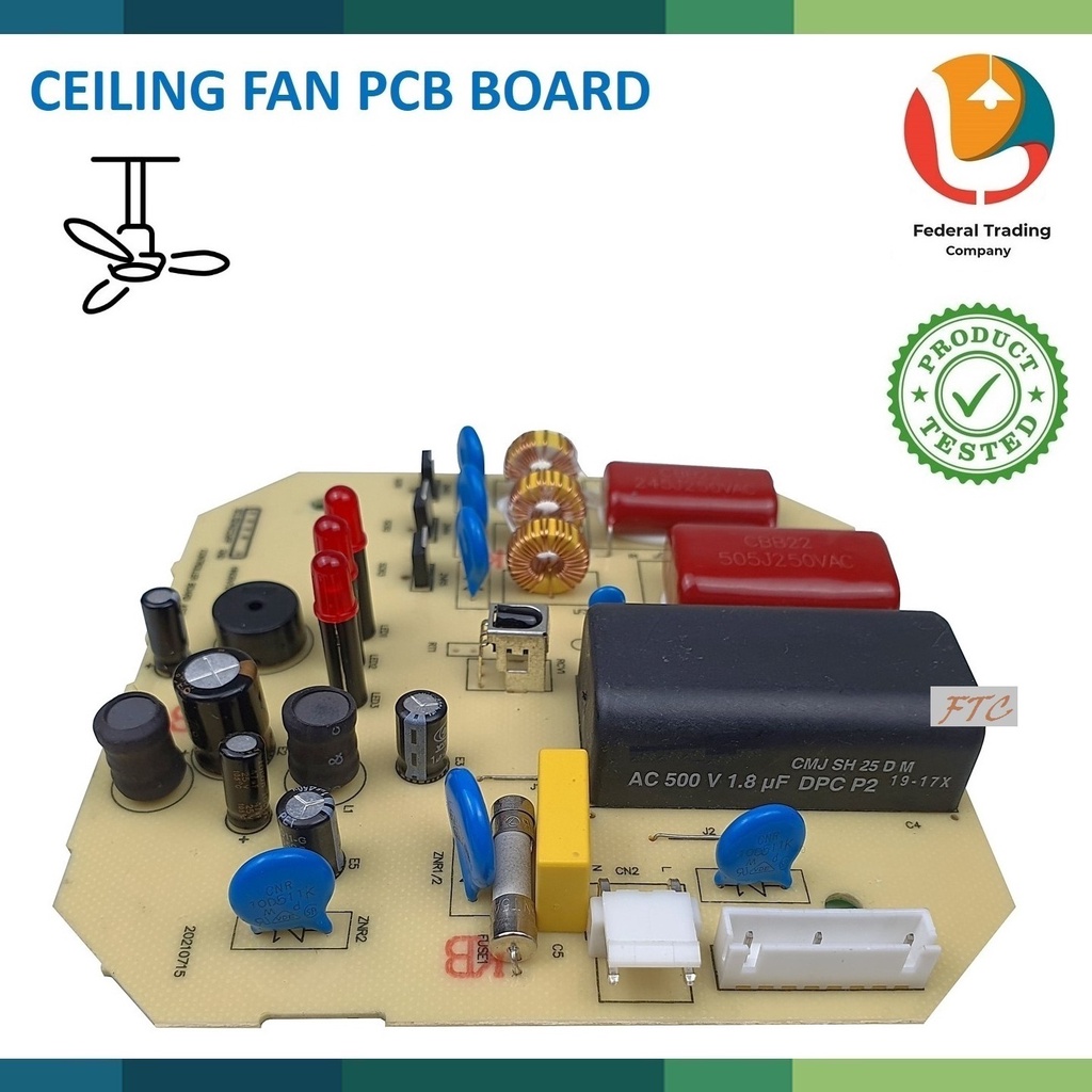 KDK Panasonic Ceiling Fan Pcb Board HN09V10 | Shopee Malaysia