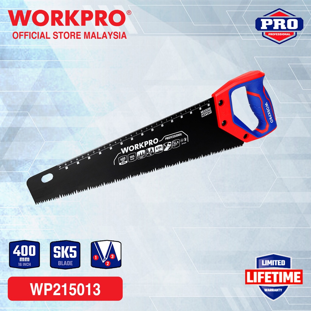 WORKPRO Telfon SK5 Hand Saw - Black | Shopee Malaysia