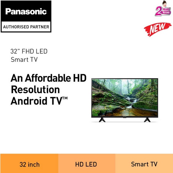 FREE BUBBLE WRAP Panasonic LS600 32" LED HD Android TV (2023) | TH-32LS600K (Android Television ...