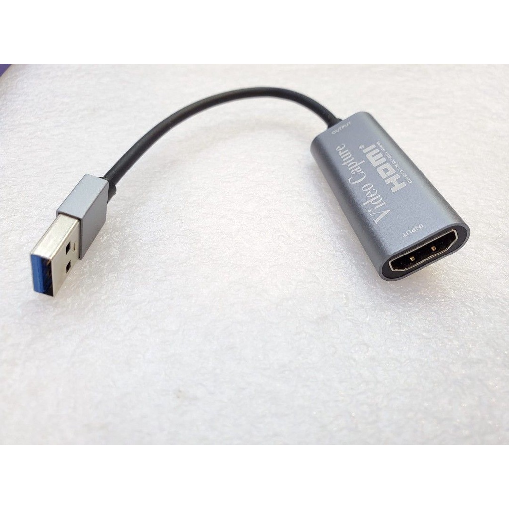 Full HD 1080P Video Capture Adapter – USB Male to HDMI Female | Shopee ...