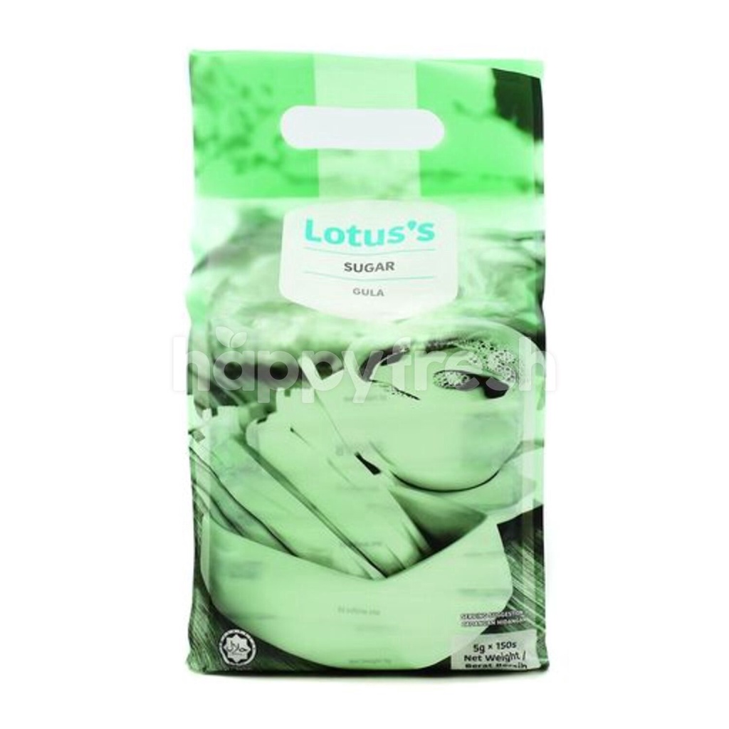 Lotus's Sugar / Tesco Sugar (5g x 150's) Gula Lotus Murah | Shopee Malaysia