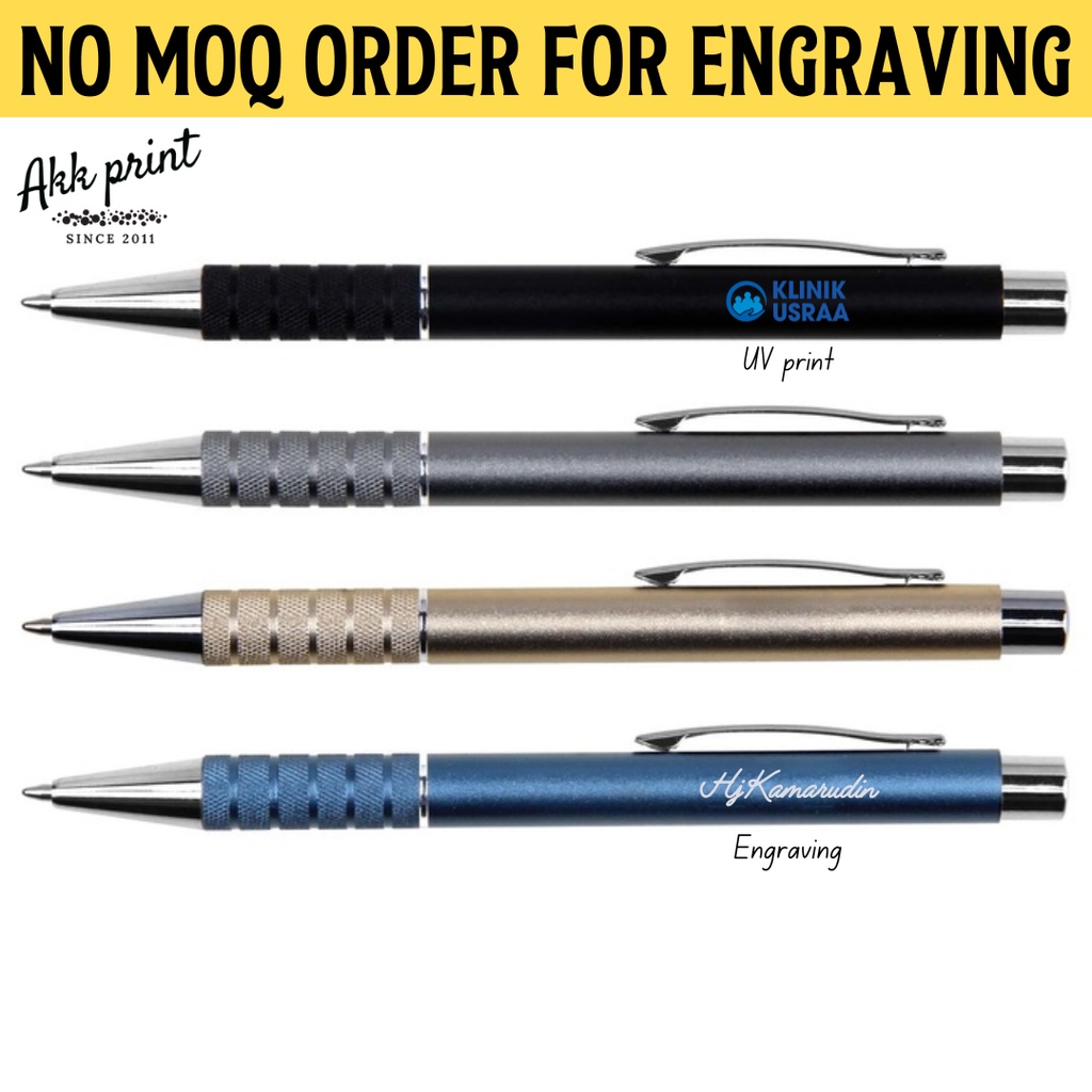 985B Titus BallPen Metal Pen (w Box) with Engraving (Full Colour Logo ...