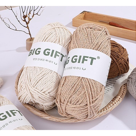 2.0mm BIG GIFT Hollow Cotton Yarn 2mm空心棉线 | Shopee Malaysia