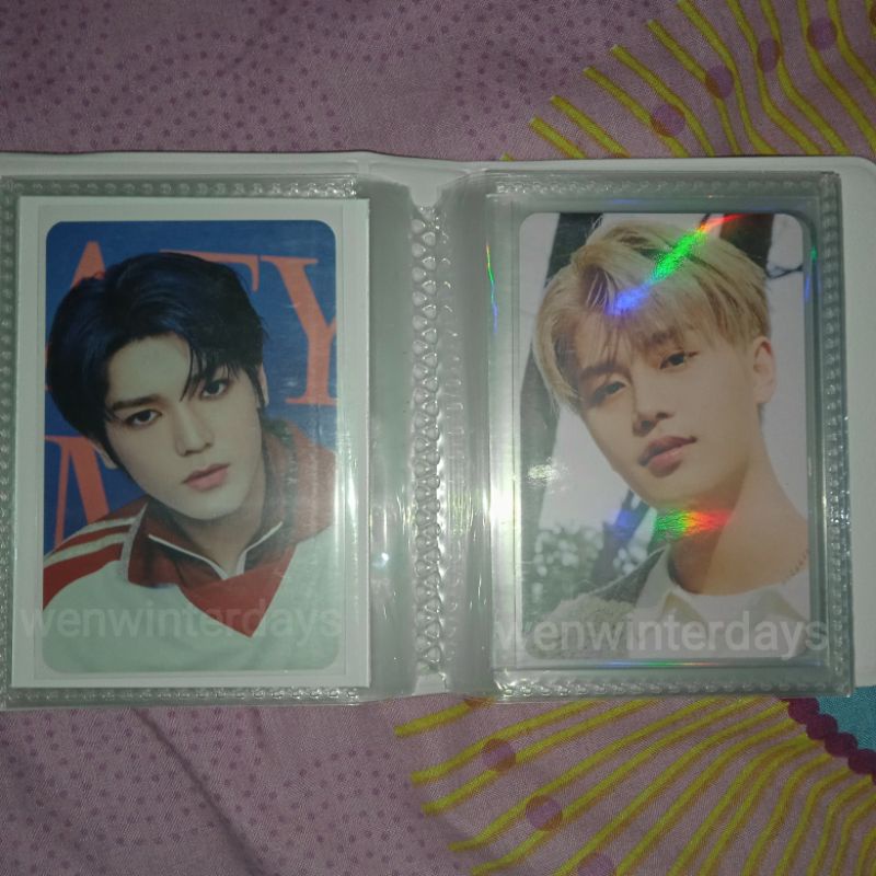 Photocard PC NCT TAEYONG TAEIL TAE TY TL BINDER RESONANCE RESO 2020 SUPERM SUPER ONE SUPER ONE ...