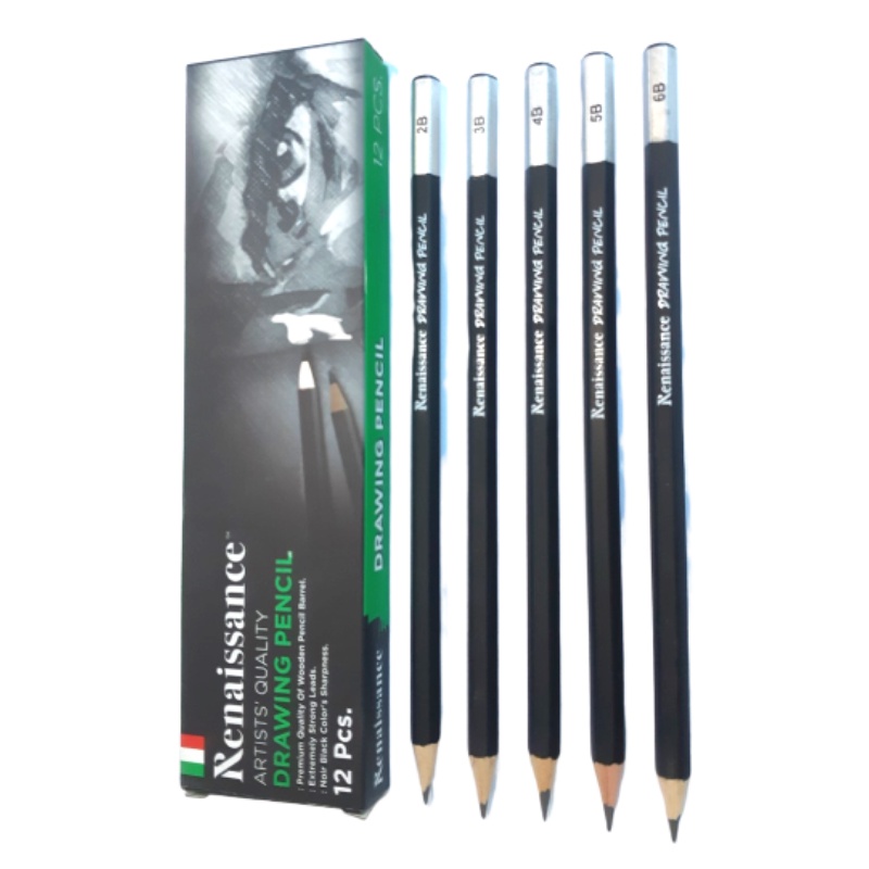Pencil 2B/ Pencil 2B/2B Art Pencil (set of 12) | Shopee Malaysia