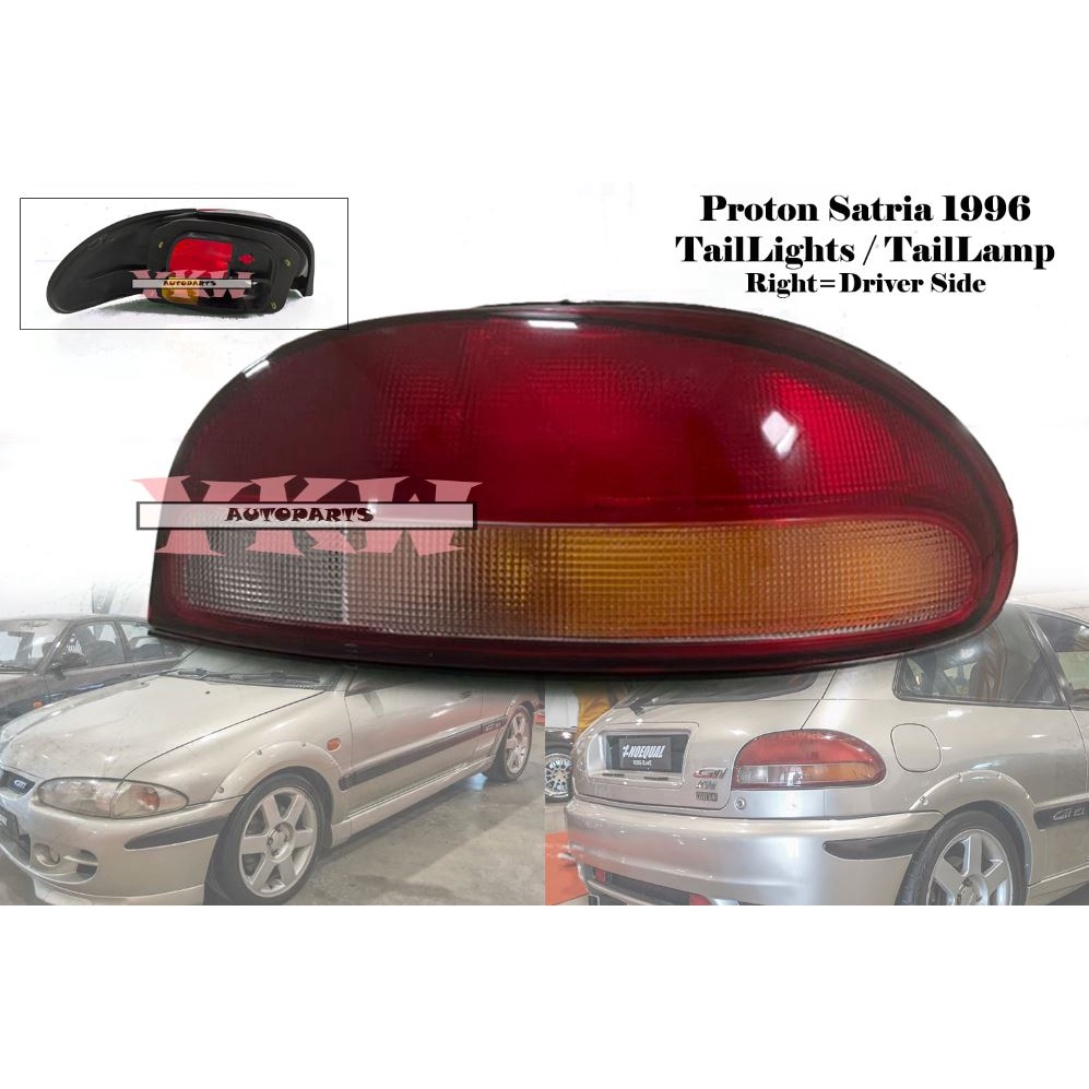 LEFT/RIGHT Proton Satria 1996 Rear Tail Lights Lamps Tail Light Lamp ...