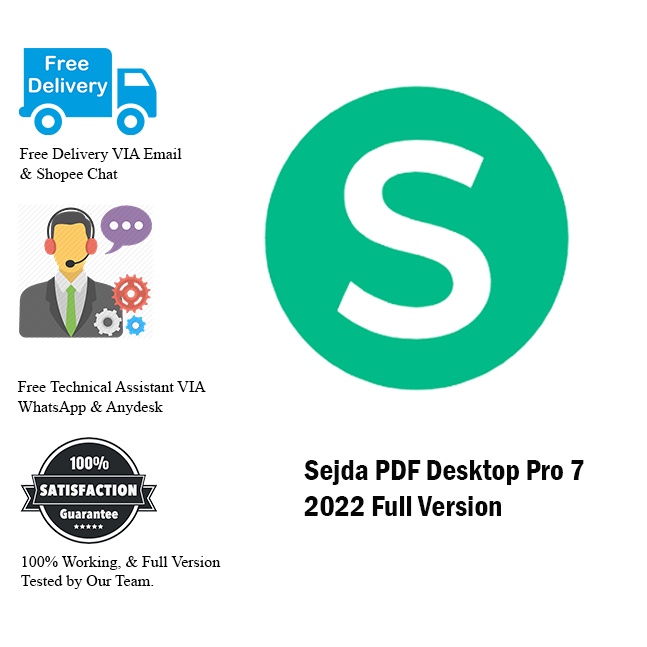 Sejda PDF Desktop Pro 7 2025 Full Version | Shopee Malaysia