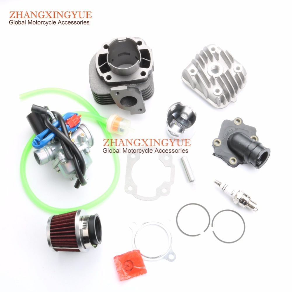 70cc Two Stroke Big Bore Kit with for Minarelli 1E40QMB JOG 50 47mm ...