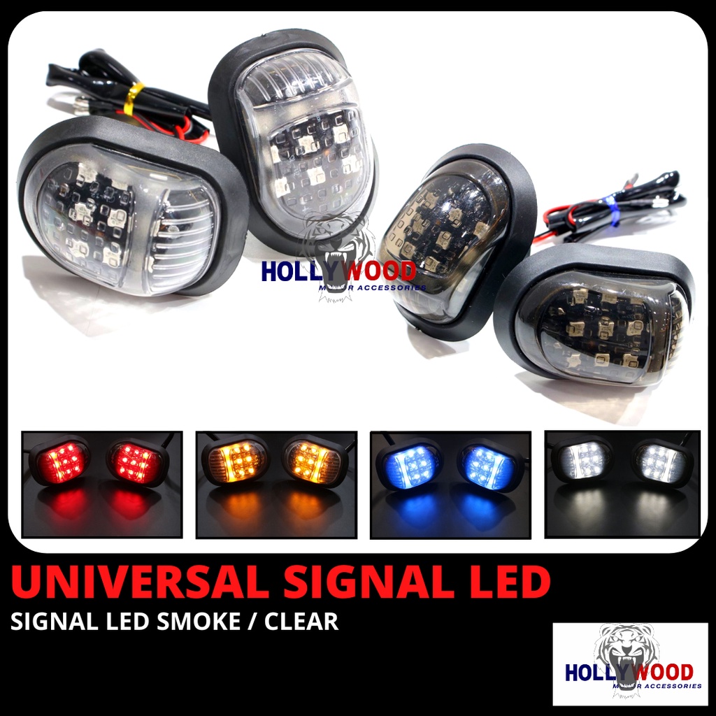 LED SIGNAL LAMP D68 FAIRING USE FOR RS RS150 RSX RSX150 R15 R25 KRR150 ...
