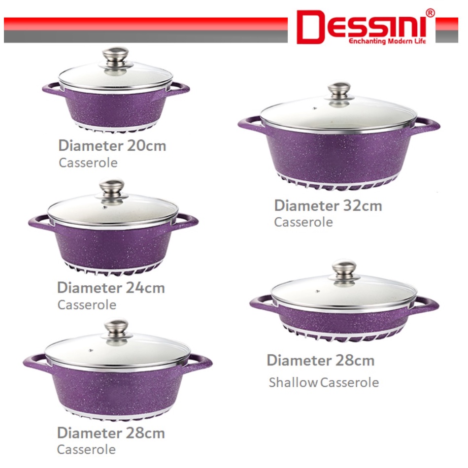 DESSINI Enchanting Modern Life 10 PCS Cookware Set | Shopee Malaysia