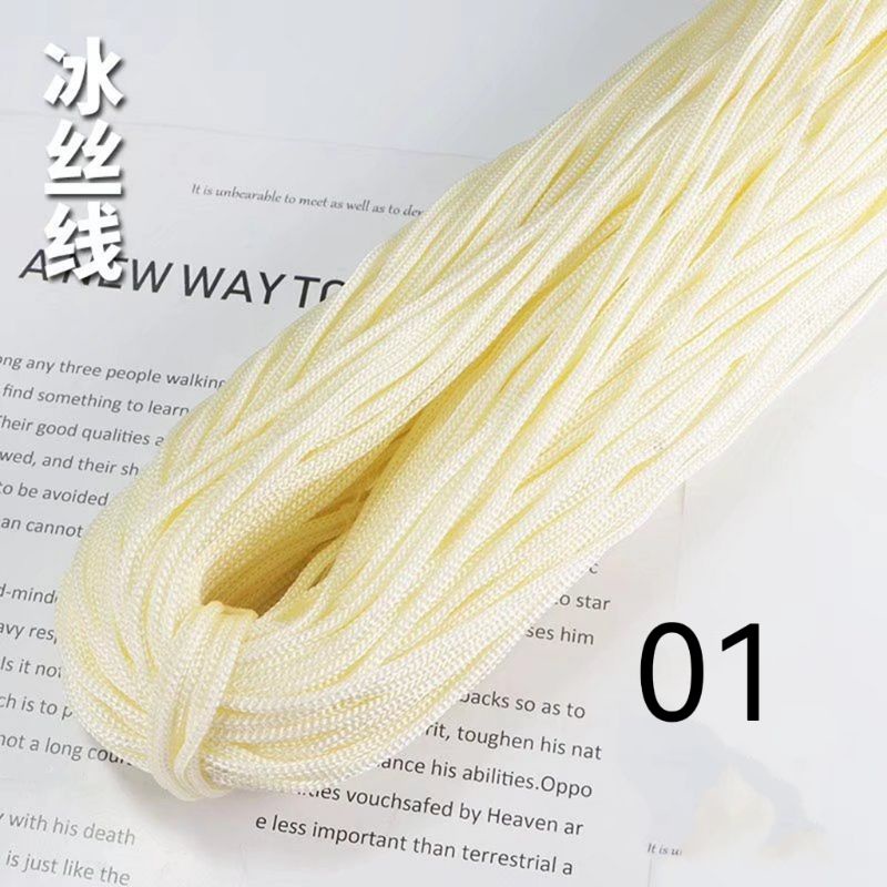 3mm Benang PP Yarn Benang Kait Topi Crochet Yarn Knitting DIY Bag Beg ...