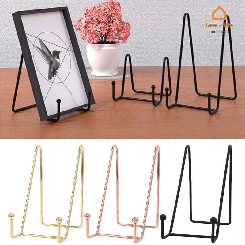 Modern Minimalist Desktop Book Photo Album Display Geometric Metal ...