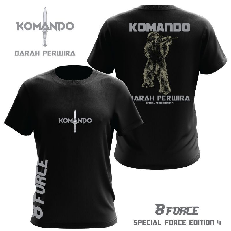 BAJU MILITARY SILKSCREEN KOMANDO COMMANDO READY STOCK | Shopee Malaysia