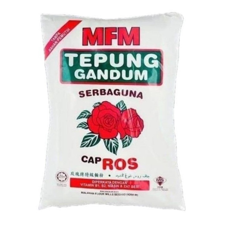 Tepung Gandum Cap Ros 850G Wheat Flour | Shopee Malaysia