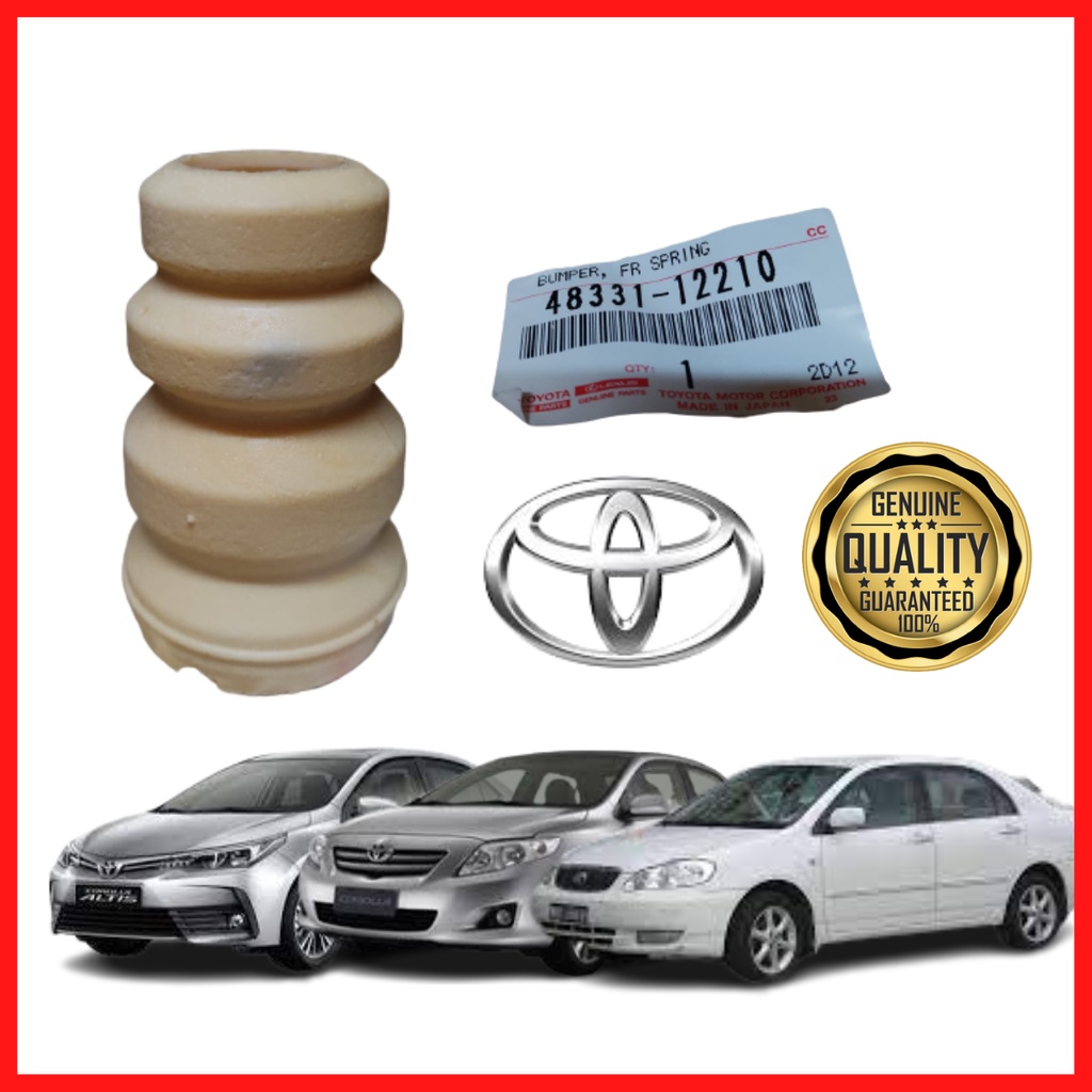 Toyota Corolla Altis ZZE122 / ZZE142 / ZRE172 -Genuine Front absorber ...