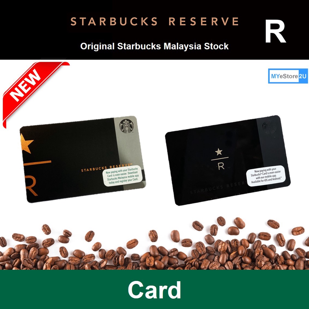 Starbucks Reserve Card (Original Starbucks Malaysia) Can Reload ...
