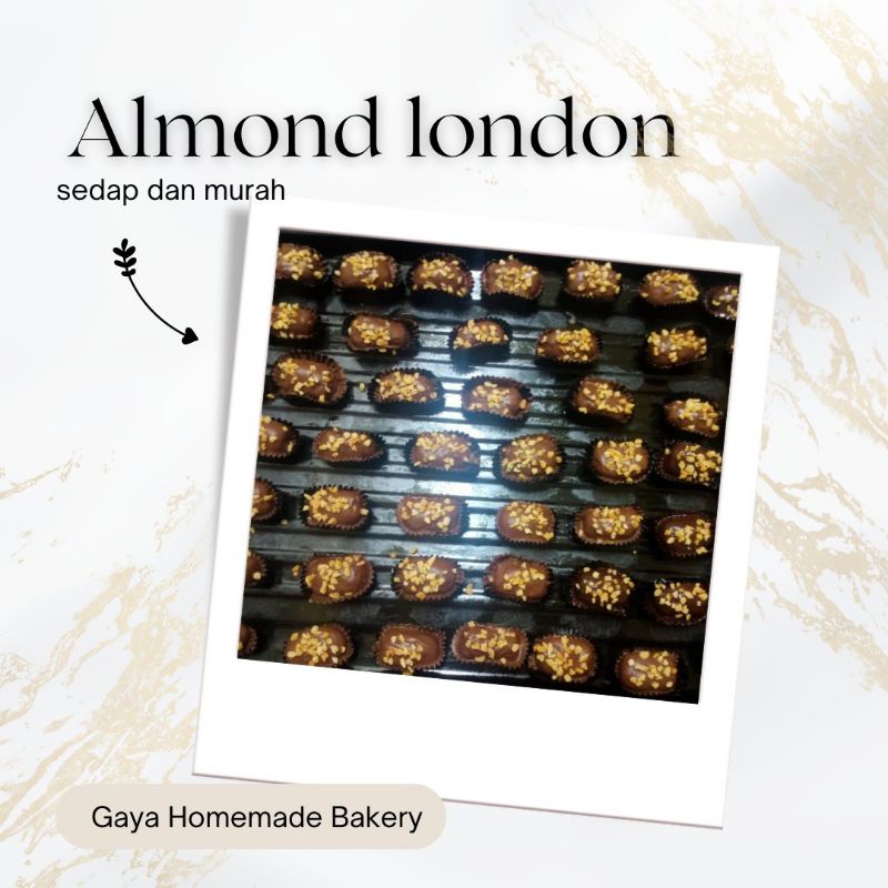 Kuih Raya Murah / Biskut Almond Landon / 30pcs | Shopee Malaysia