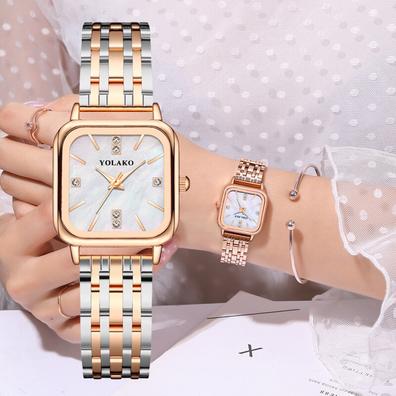 POSHI Women's Fashion Watch Korea Elegant and Luxurious Style ...