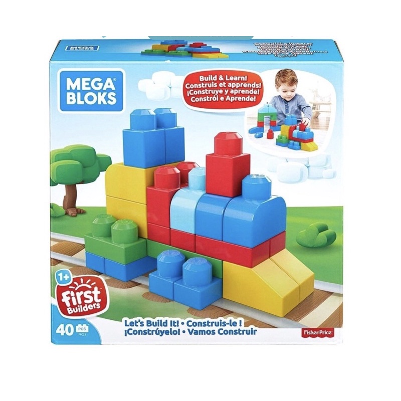 Mega Bloks Let's Build It 40 Piece | Shopee Malaysia