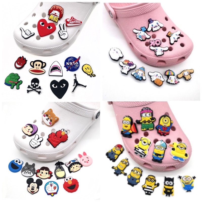 Crocs JIBBITZ CHARM CROCS ACCESSORIES/CROCS SANDAL ACCESSORIES | Shopee ...