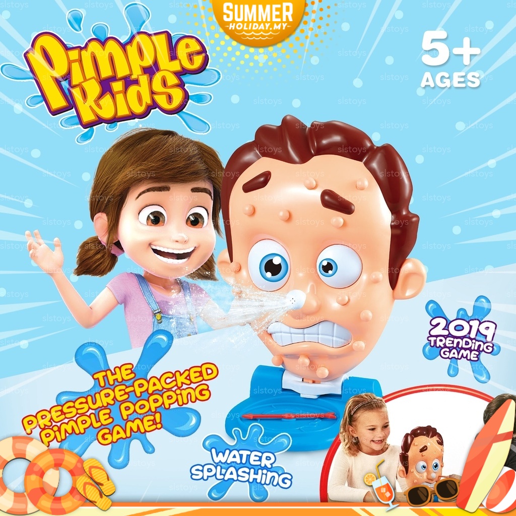 Pimple Kids Water Splashing Fun Popping Multiplayer Family Time Board ...