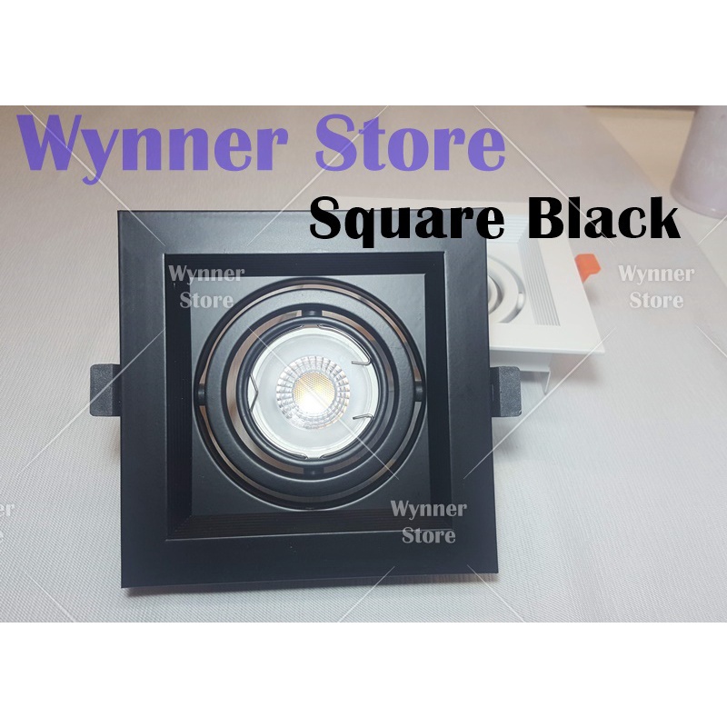 Designer Lighting Eyeball Casing Set with GU10 Bulb Single Holder ...