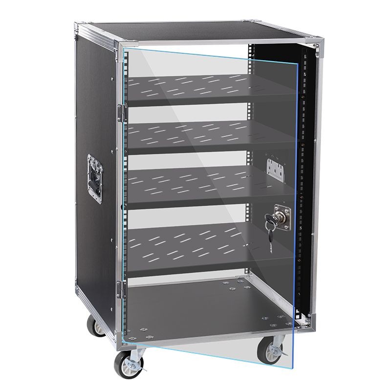 Professional 8U/12U/16U Mixer stand power amplifier cabinet KTV audio ...